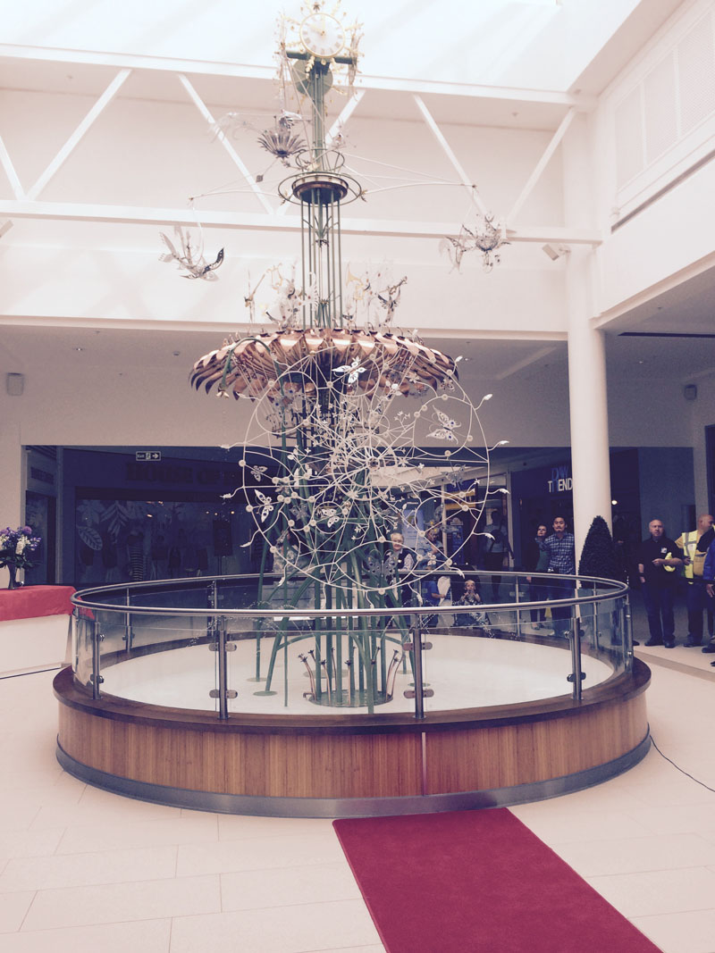 The Emett Clock returns to Intu Victoria Centre Nottingham. | News ...