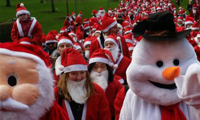 Events | Edinburgh Santa Fun Run & Walk 2021 | When you Wish Upon a Star