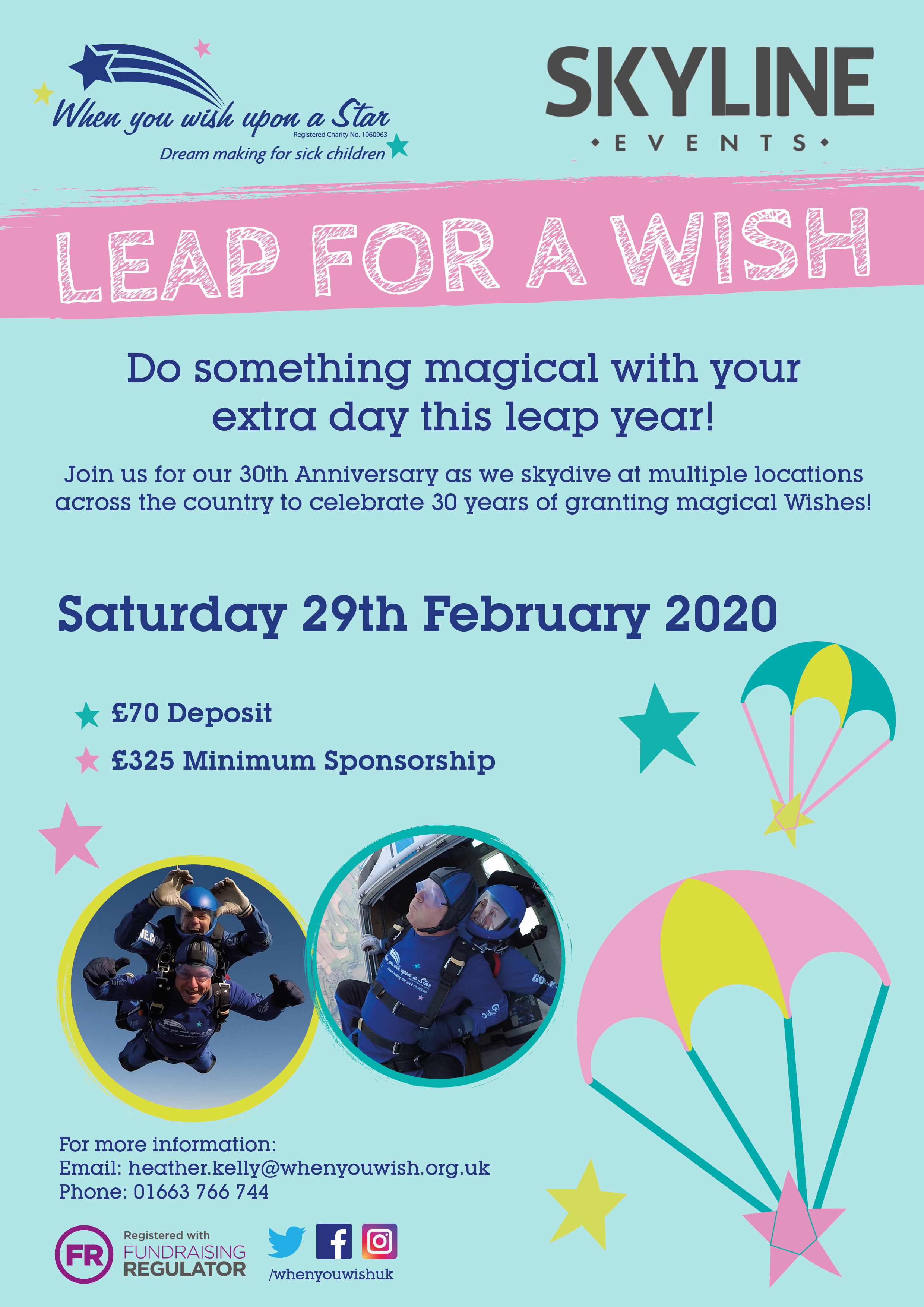 Events | Leap For A Wish | When you Wish Upon a Star