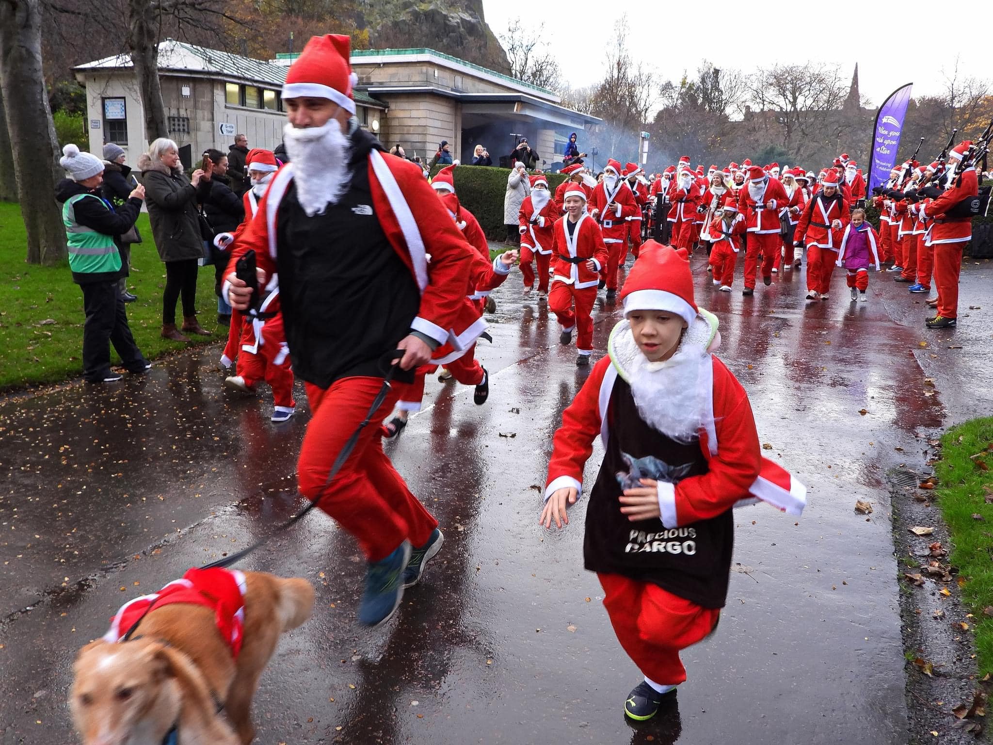 Events | Edinburgh Santa Run | When you Wish Upon a Star