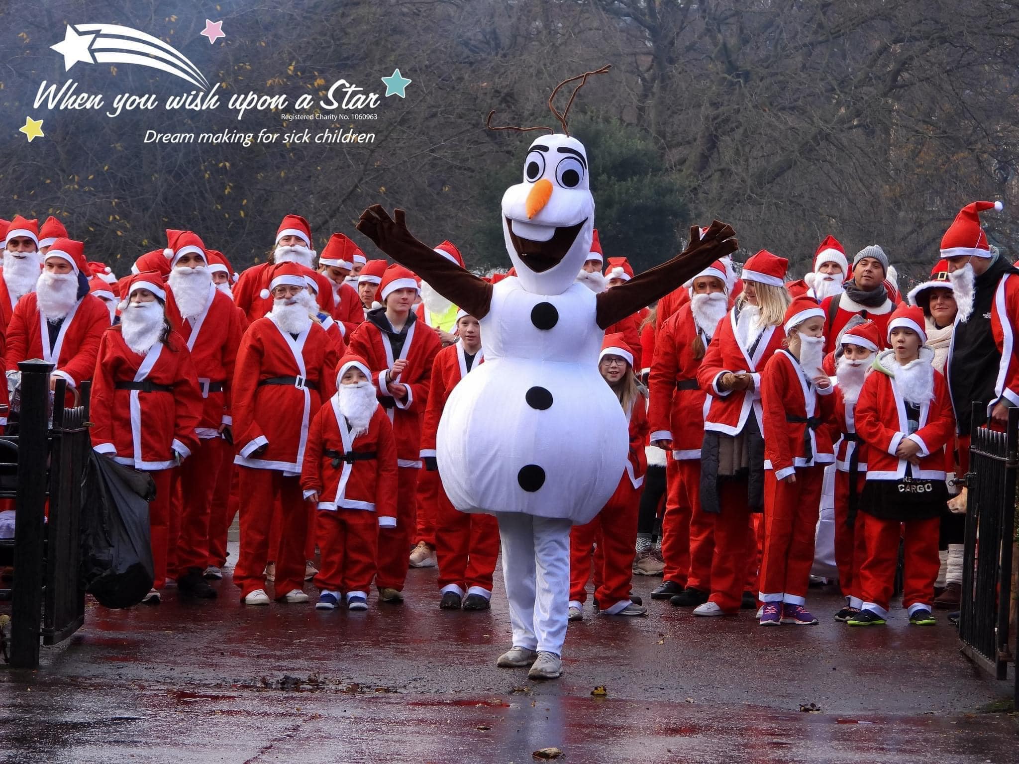 Events | Edinburgh Santa Run | When you Wish Upon a Star